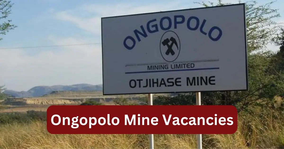 January Ongopolo Mine Vacancies 2025 Recruitment Begins With X1 New Job ...